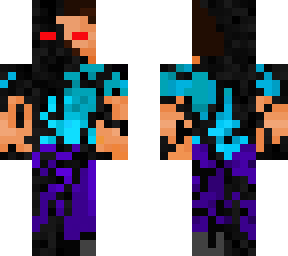 Red eye herobrine | Minecraft Skin