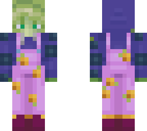 sculk flowers girl | Minecraft Skin