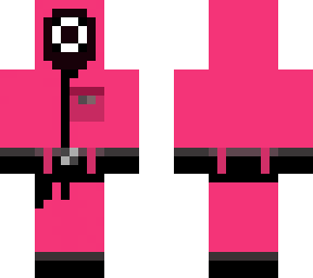 Squid Game Pink Soldier | Minecraft Skin