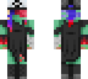 Acht from SPLATOON 3 (Fixed) | Minecraft Skin