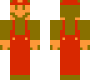 Classic NES Super Mario | Minecraft Skin