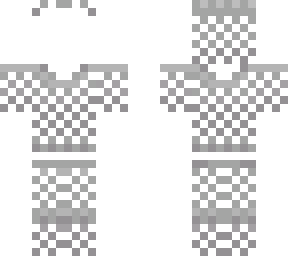 Fake Netherite Armor Skin Template | Minecraft Skin
