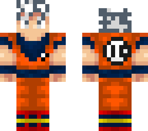 Goku Ultra Instinct | Minecraft Skin