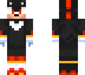 shadow the hedgehog | Minecraft Skins