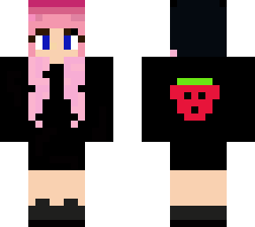 Strawberry Girl | Minecraft Skin