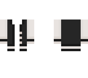 Varsity Jacket Black (Base) | Minecraft Skin