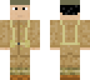 WW1 British Rifleman V2 | Minecraft Skin