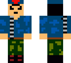 Guerrilla War (Arcade) US | Minecraft Skin