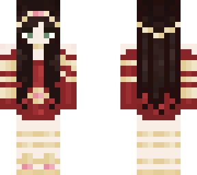 Little Queen-New style fixed bangs/shoulder | Minecraft Skin