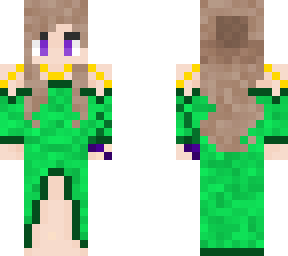 Malachite Aster Violet | Minecraft Skin