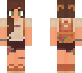 Backpack Girl te1 | Minecraft Skin