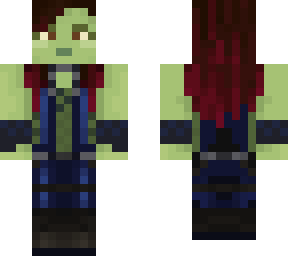 Gamora - Guardians of the galaxy xbox 360 | Minecraft Skin