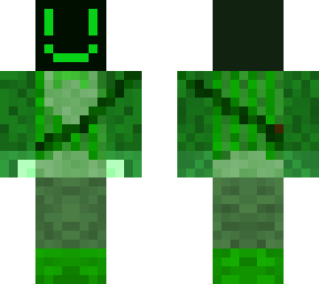 Mehfig official Monotone Green skin | Minecraft Skin