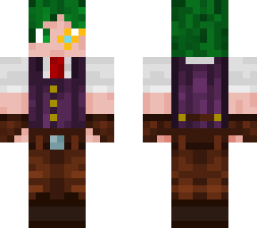 steampunk green boy | Minecraft Skin