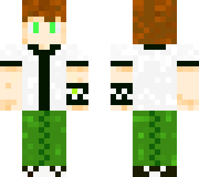 Ben 10 Classico| Benjamim Kirby Tennyson~ Maky | Minecraft Skin