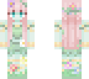 Flower Nymph OC | Minecraft Skin