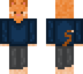 Orange cat | Minecraft Skin