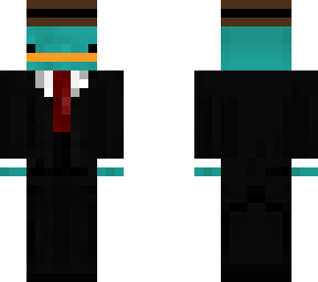Perry the Platypus with Tuxedo | Minecraft Skin