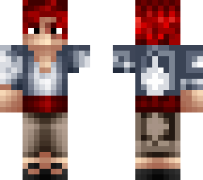 Shanks le roux | Minecraft Skin