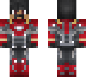 Tony Stark Suit Up | Minecraft Skin