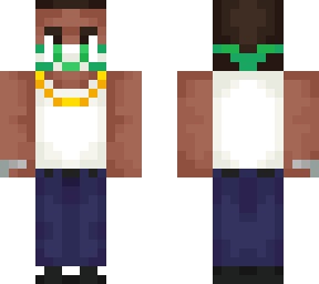 Cj Gta san andreas | Minecraft Skin