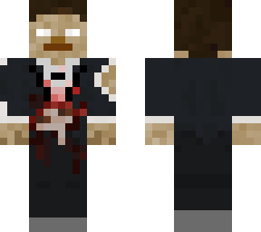Corpse Tuxedo Steve | Minecraft Skin