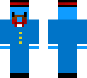 Dapper Blue Dude | Minecraft Skin
