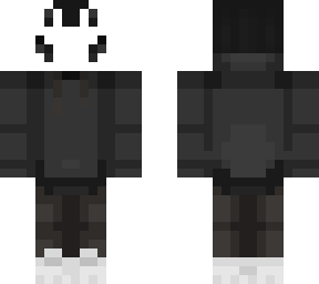 finally a black mask | Minecraft Skin