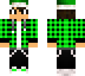 Green Mustafa GO | Minecraft Skin