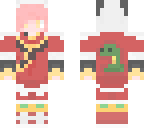 lex happy new year pink | Minecraft Skin