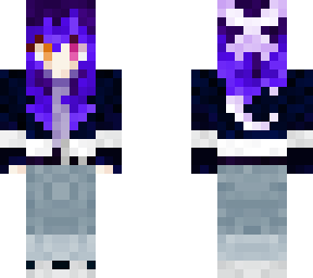 Moody moon teenager | Minecraft Skin