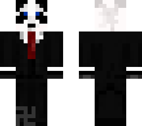 PANDA WITH SUIT | Minecraft Skin