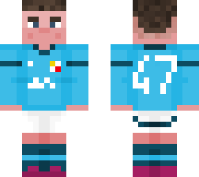 Phil Foden (modified) | Minecraft Skin