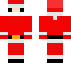 8 bit santa derp | Minecraft Skin