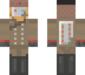command block man soviet soldier | Minecraft Skin
