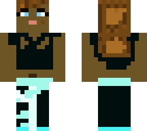 Cool Sporty Girl Skin | Minecraft Skin