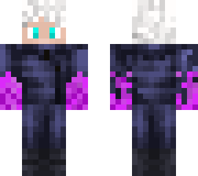 gojo purple halo | Minecraft Skin