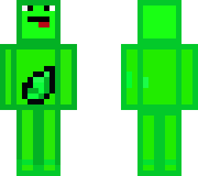 green derpy with green preston shirt | Minecraft Skin