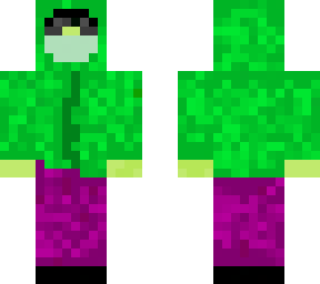 Greenguy358 mask 1 | Minecraft Skin