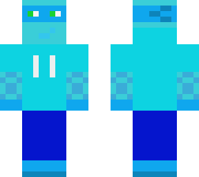 My oc character blue mascot | Minecraft Skin