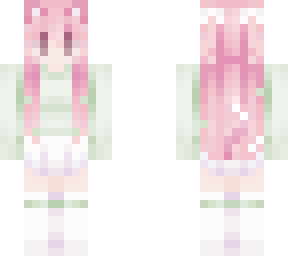 Watermelon Cat | Minecraft Skin