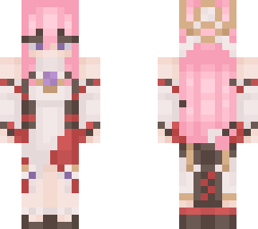 yae miko | Minecraft Skin