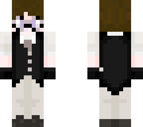 Ash brown hair raccoon | Minecraft Skin