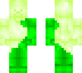 Bright Green Steve Turning To Light Green Steve | Minecraft Skin