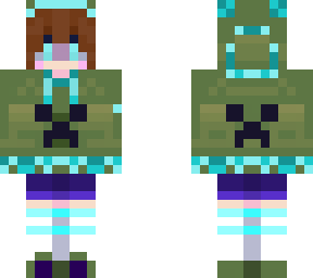 Charged Creeper | Minecraft Skin