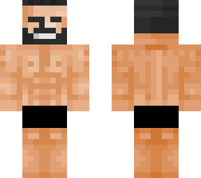 coloured gigachad | Minecraft Skin