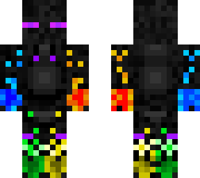 Elemental Enderman fixed | Minecraft Skin