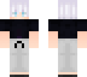 GOJO NO OUTER LAYER | Minecraft Skin
