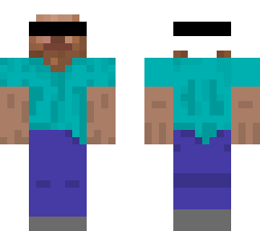 gojo steve | Minecraft Skins