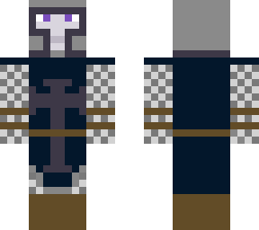 grey templar | Minecraft Skin
